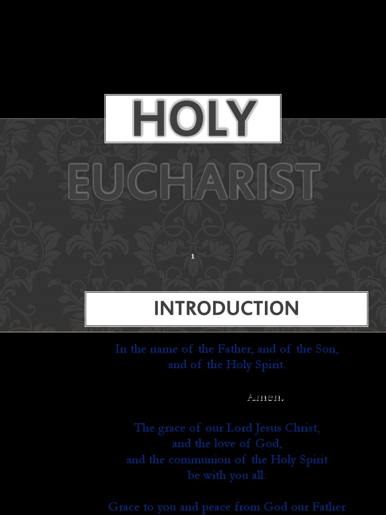 Order of Mass | PDF | God The Father | Mass (Liturgy)