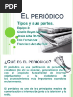 Estructura y Partes de un Diario | PDF | Publicación | Periódicos