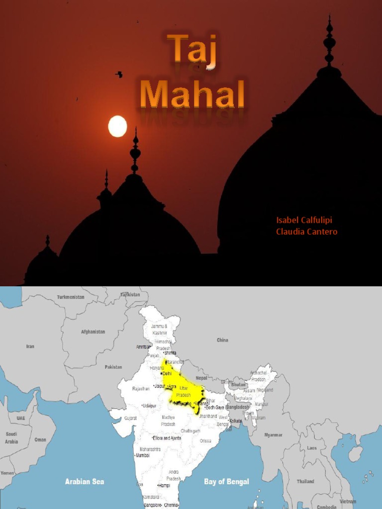 Historia y planos del Taj Mahal | PDF | Ciencias sociales