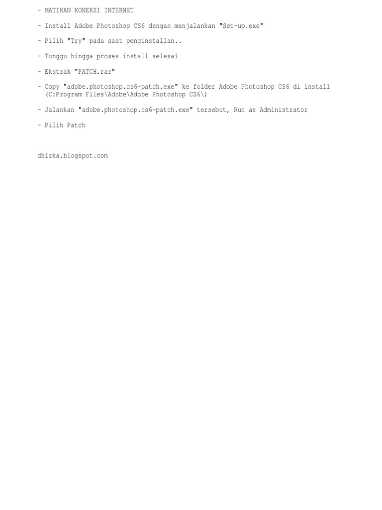 Serial Number (Adobe Photoshop 6) | PDF