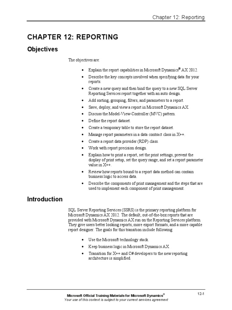 Ax2012 Enus Deviv 12 PDF | PDF | Databases | Software Engineering