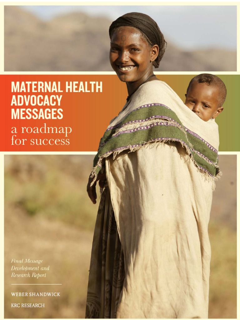 Maternal Health Advocacy Messages - A Roadmap For Success | PDF ...