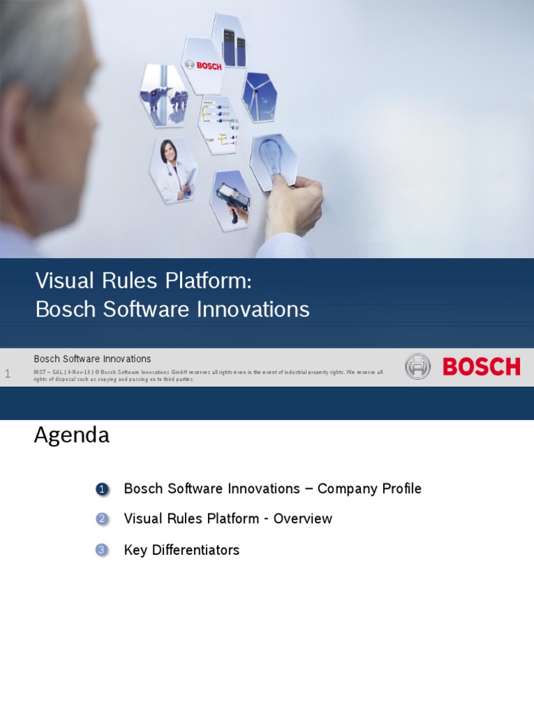 Visual Rules Platform: Bosch Software Innovations | PDF | Innovation ...
