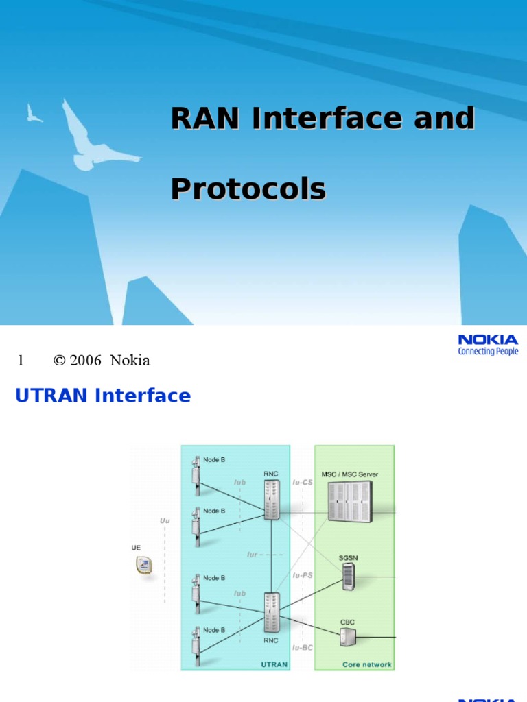 01 - RAN Interface and Protocols | PDF
