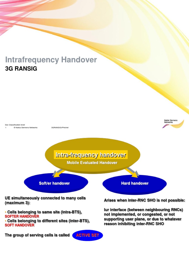 08 - Intrafrequency HO Signalling | PDF | Physical Layer Protocols ...