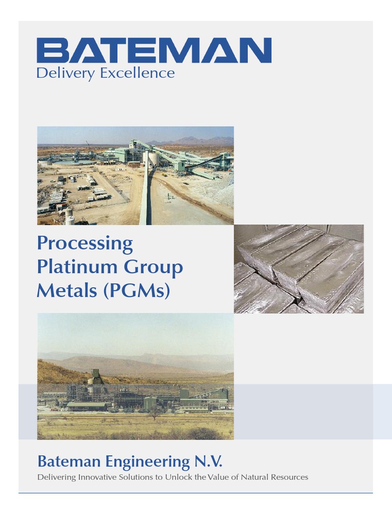 Bateman PGM Capability Edition11 | PDF | Mill (Grinding) | Procedural ...