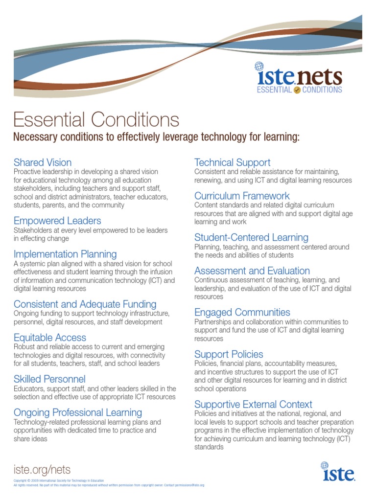 Nets Essential Conditions | PDF