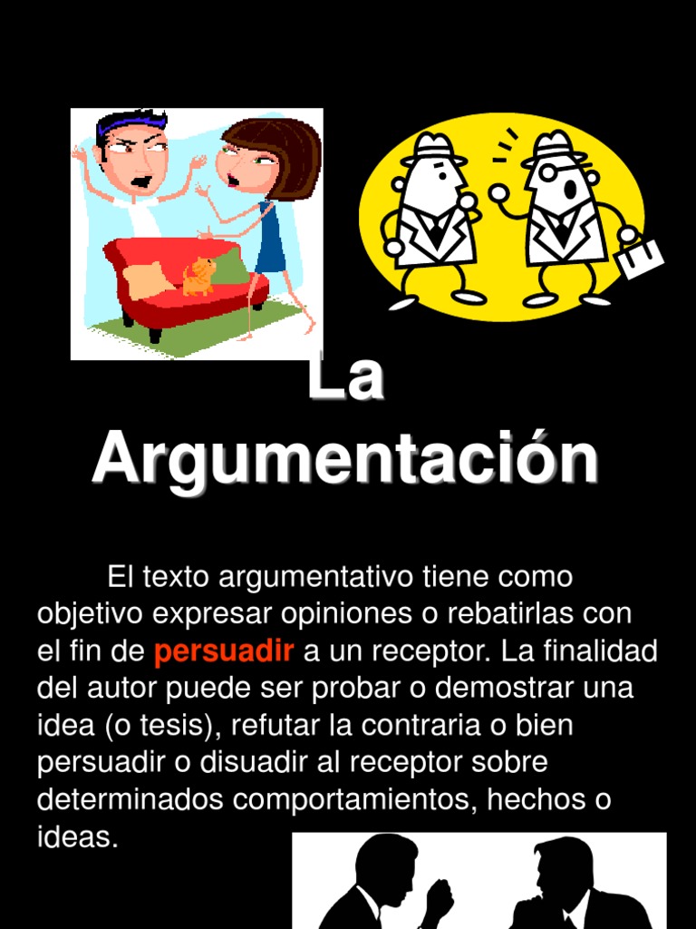 Análisis de los elementos y tipos de argumentación | PDF