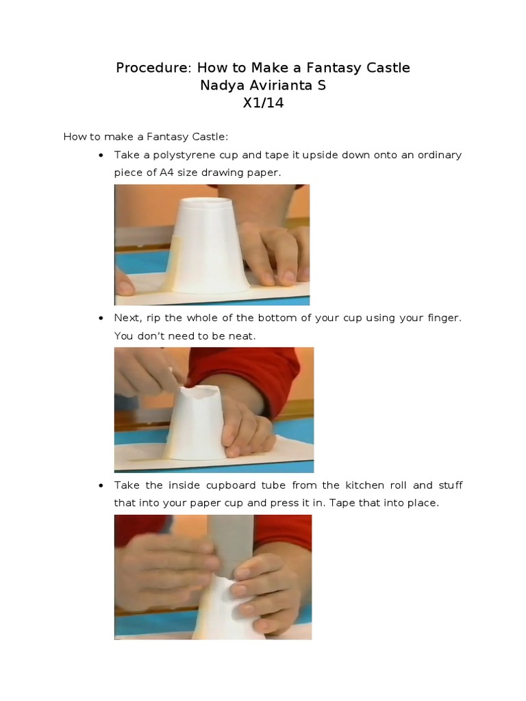 Fantasy Castle - Procedure | PDF