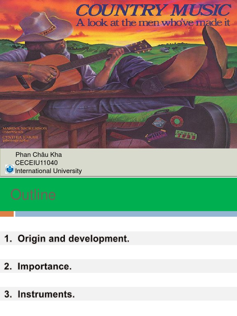 History and Significance of Country Music | PDF