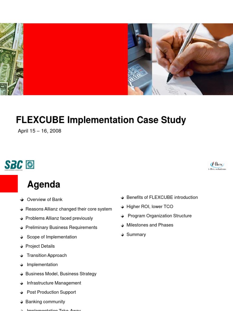 Implementing Flexcube | PDF | Specification (Technical Standard) | Banks