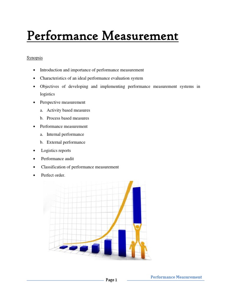 Chap 12 Performance Measurement FINAL | PDF | Logistics | Benchmarking