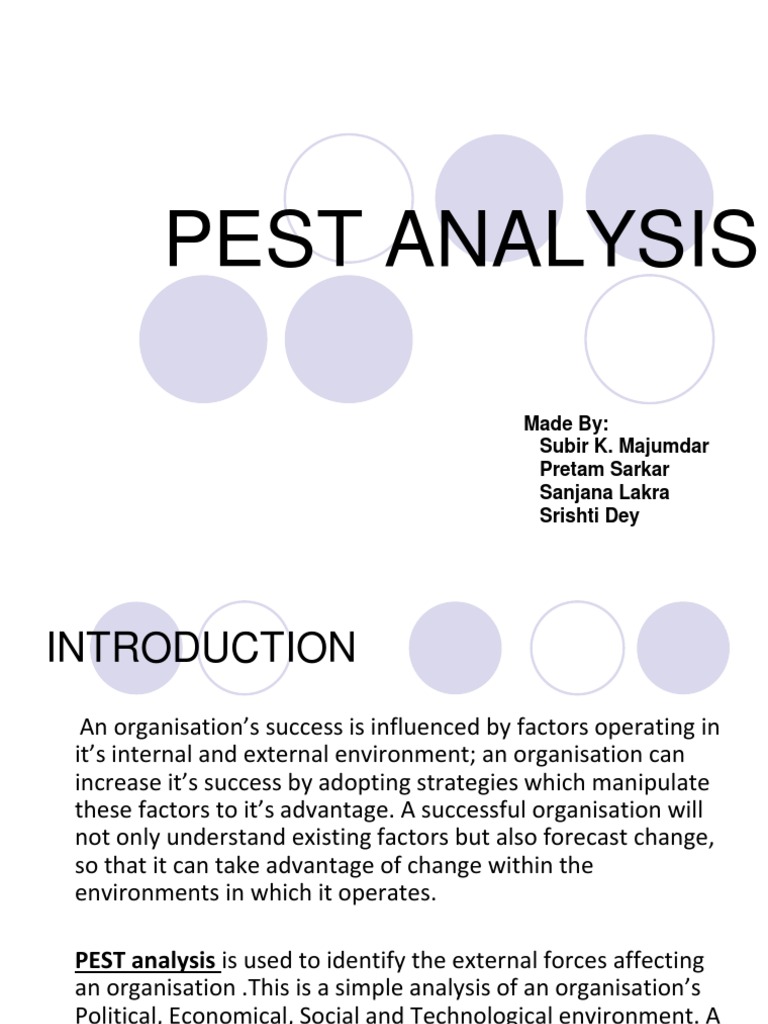 Pest Analysis | PDF