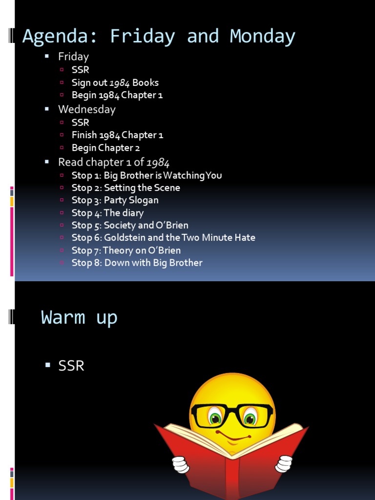 1984 - Chapter 1 and 2 | PDF | History