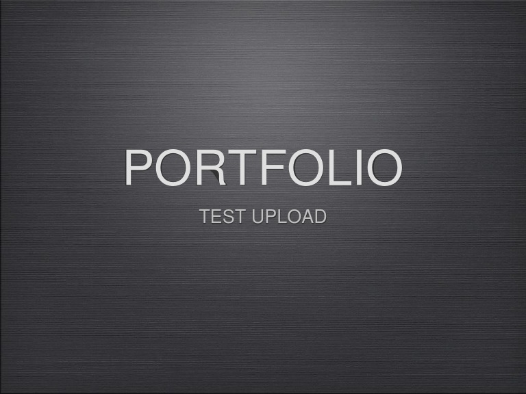 Test Folio | PDF