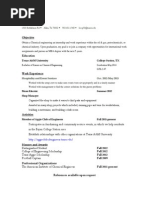 Resume Worksheet | PDF