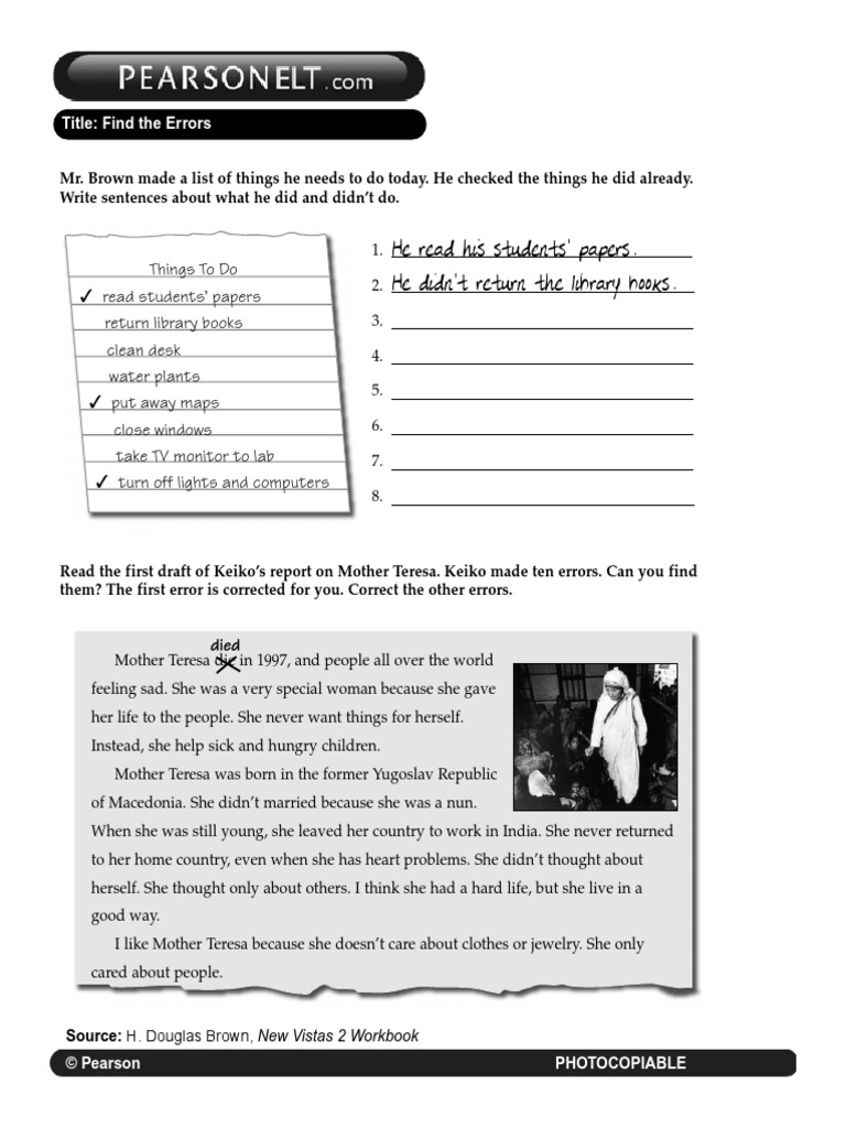 USSUH10000146 Find Errors Ws | PDF | Mother Teresa