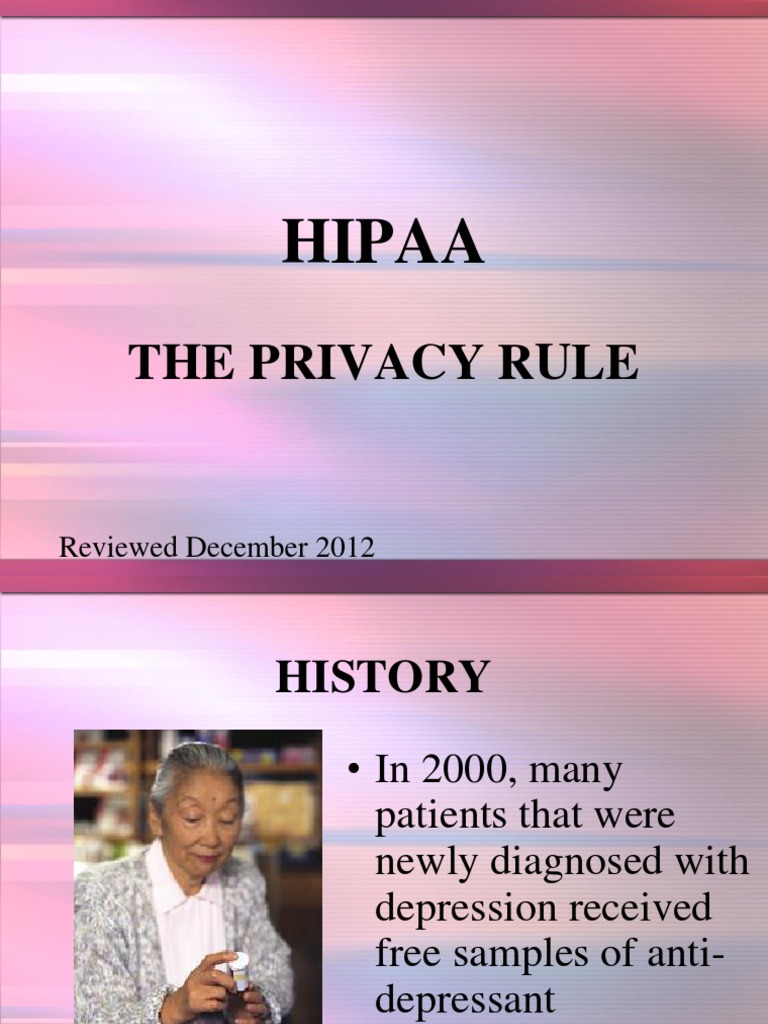 HIPAA | PDF | Health Insurance Portability And Accountability Act | Privacy