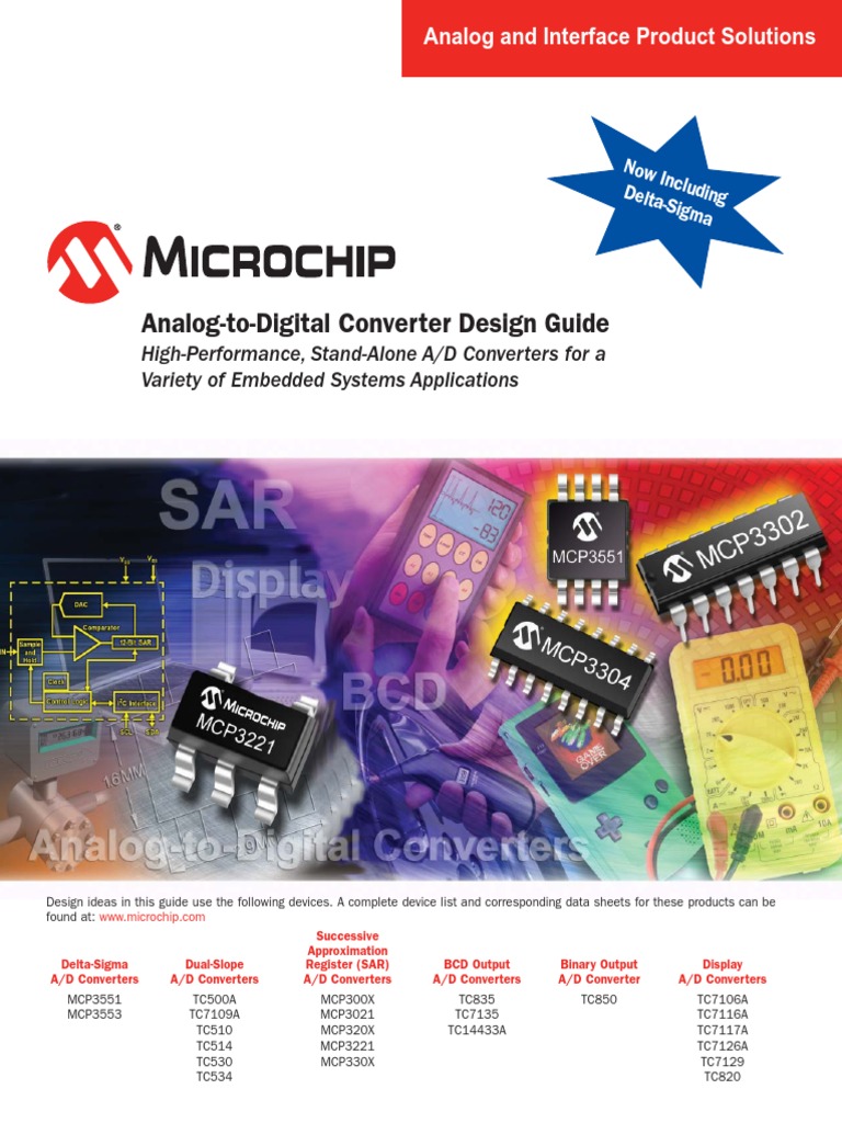 ADC Design Guide Microchip | PDF | Analog To Digital Converter | Signal ...