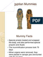 Mummification Process | PDF | Mummy | Cultural Aspects Of Death