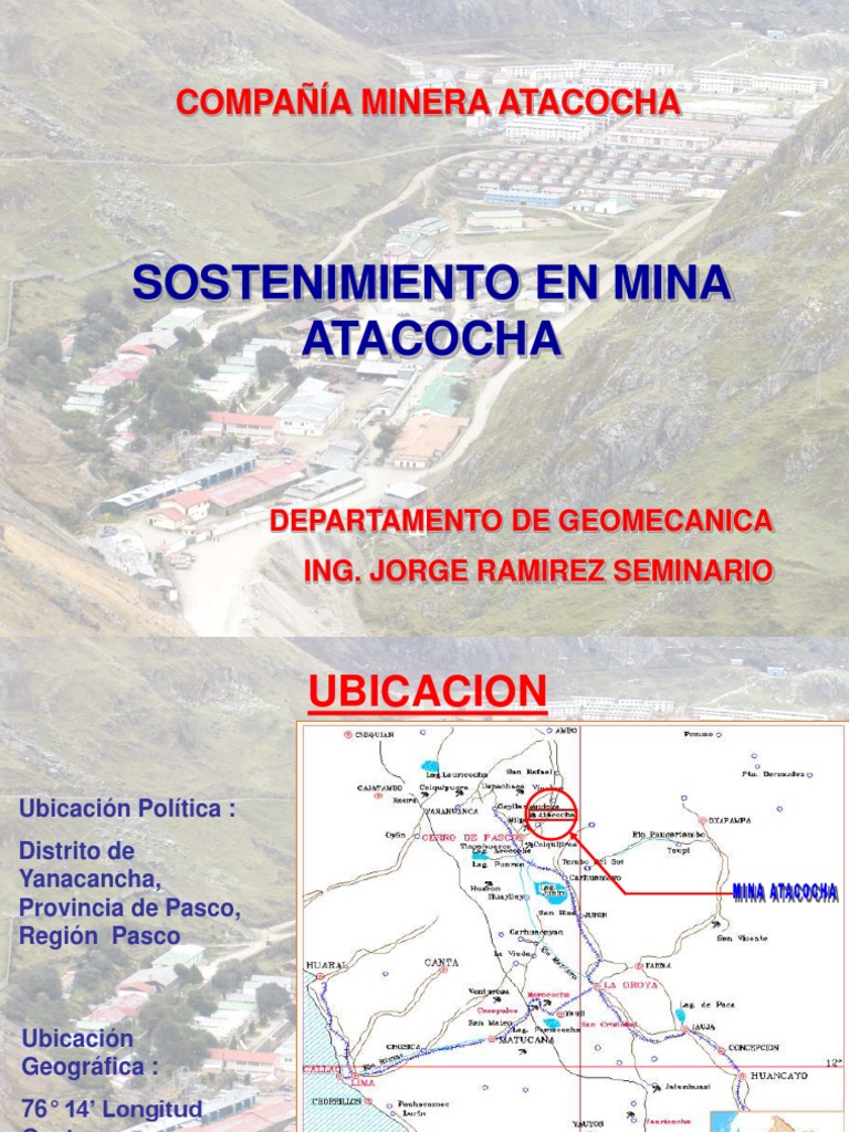 Conferenci Atacocha | PDF | Minería | Minerales