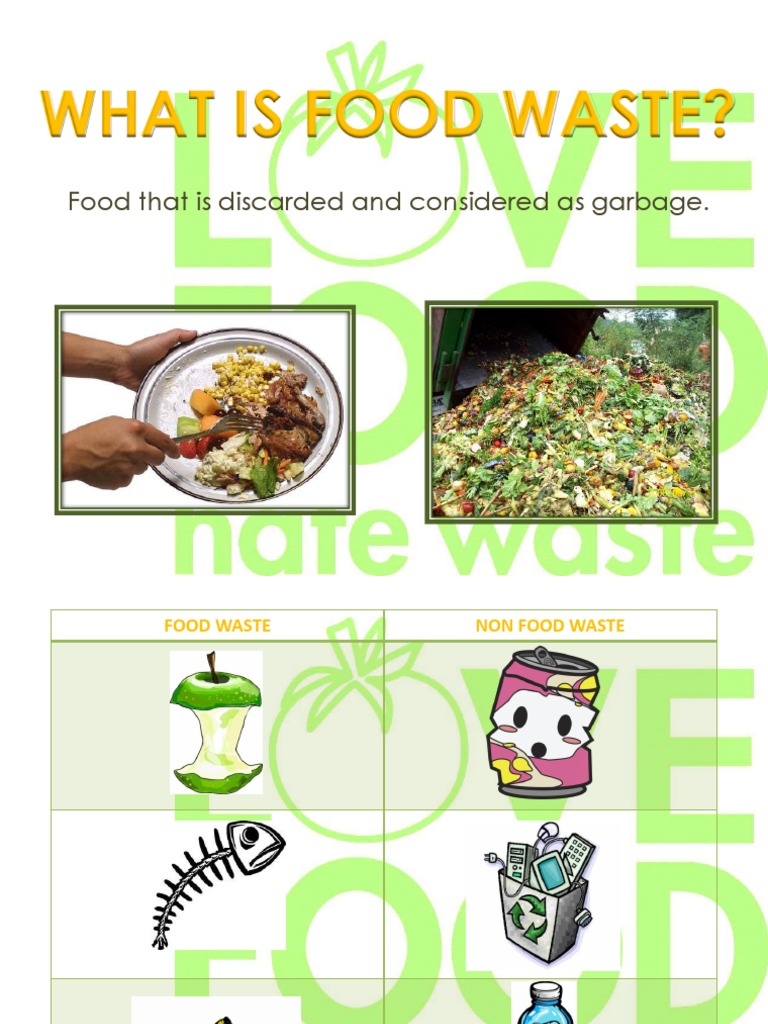 What Is Food Waste?: Food That Is Discarded and Considered As Garbage | PDF