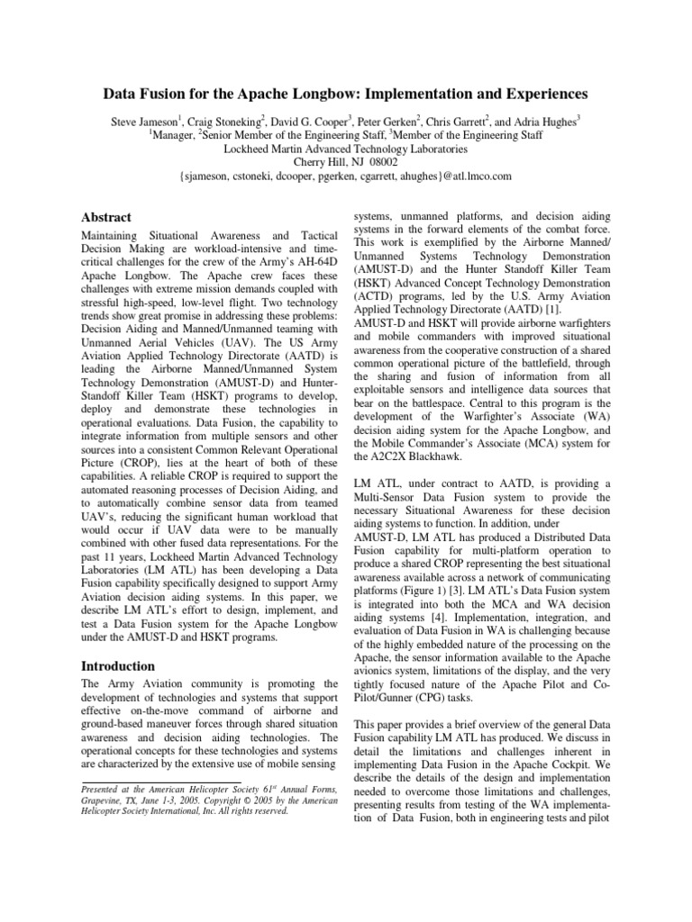 MSDF in Helicpopters | PDF | Unmanned Aerial Vehicle | Central ...