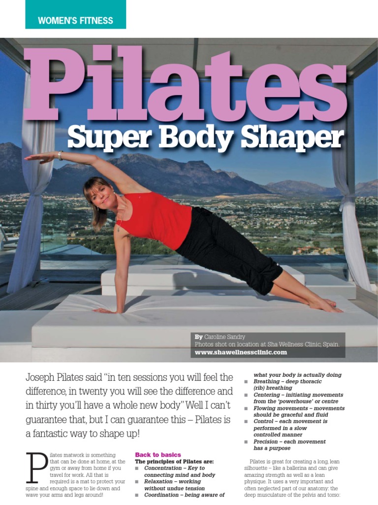 Pilates Super Shaper | PDF | Pilates | Abdomen