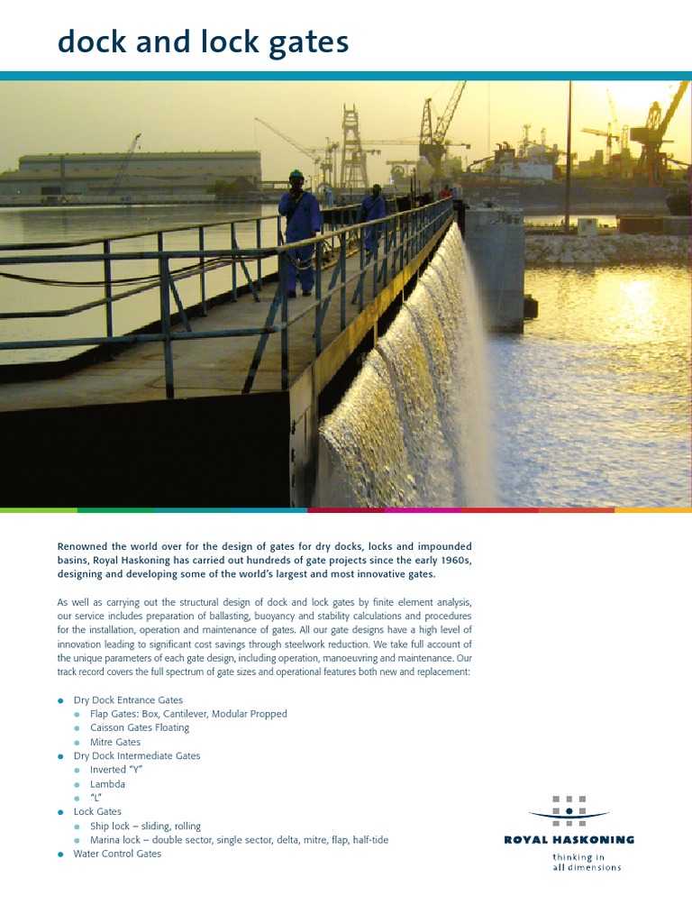 Innovative Dry Dock Gate Designs | PDF | Industries | Water Transport