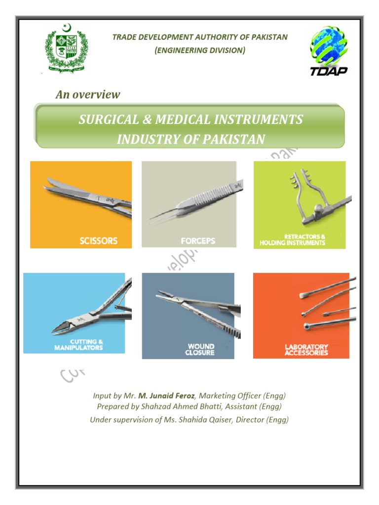 Surgical & Medical Instruments Industry of Pakistan: An Overview | PDF ...