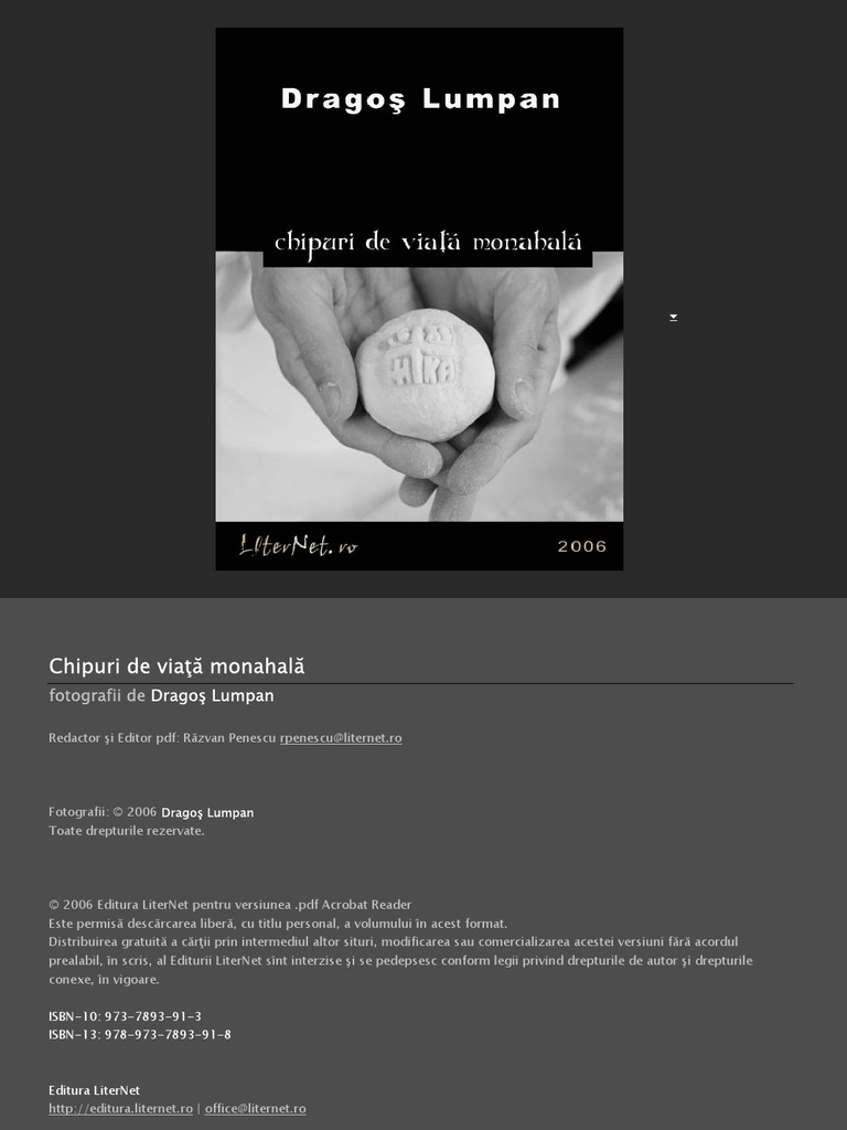 Dragos LUMPAN-Chipuri de Viata Monahala (Album Foto) | PDF