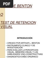 Test de Retención Visual de Benton | PDF