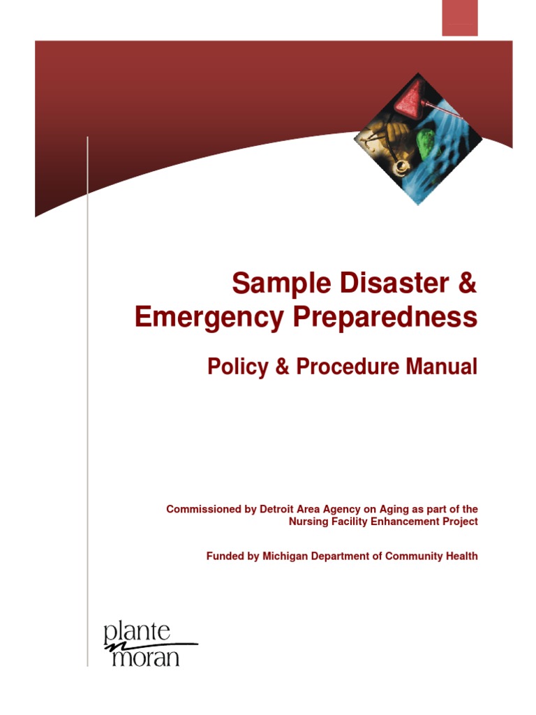 Sample Disaster Emergency Preparedness Manual | Emergency Management ...