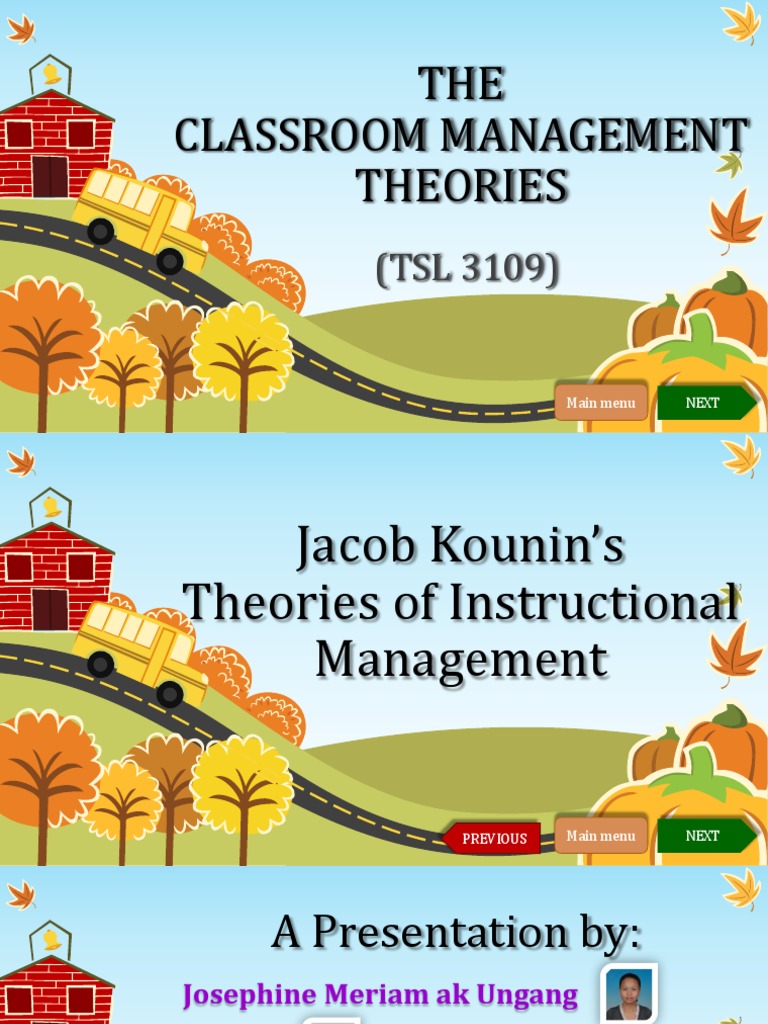 Classroom Management Theories Overview | PDF | Classroom Management ...