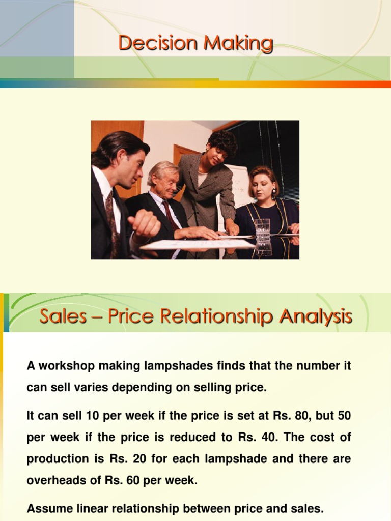 Decision Making Payoff Matrix - Tree Analysis | PDF | Depreciation ...