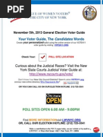 Donald Trump New York Voting Record | PDF