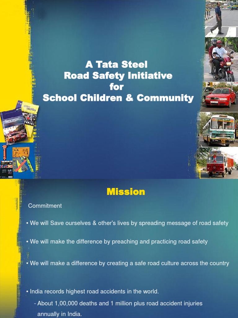 Intro-Concept of road safety for Childrens.ppt | Traffic Collision ...