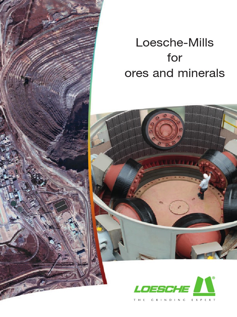 165 Loesche Mills For Ores and Minerals E | PDF | Mill (Grinding ...