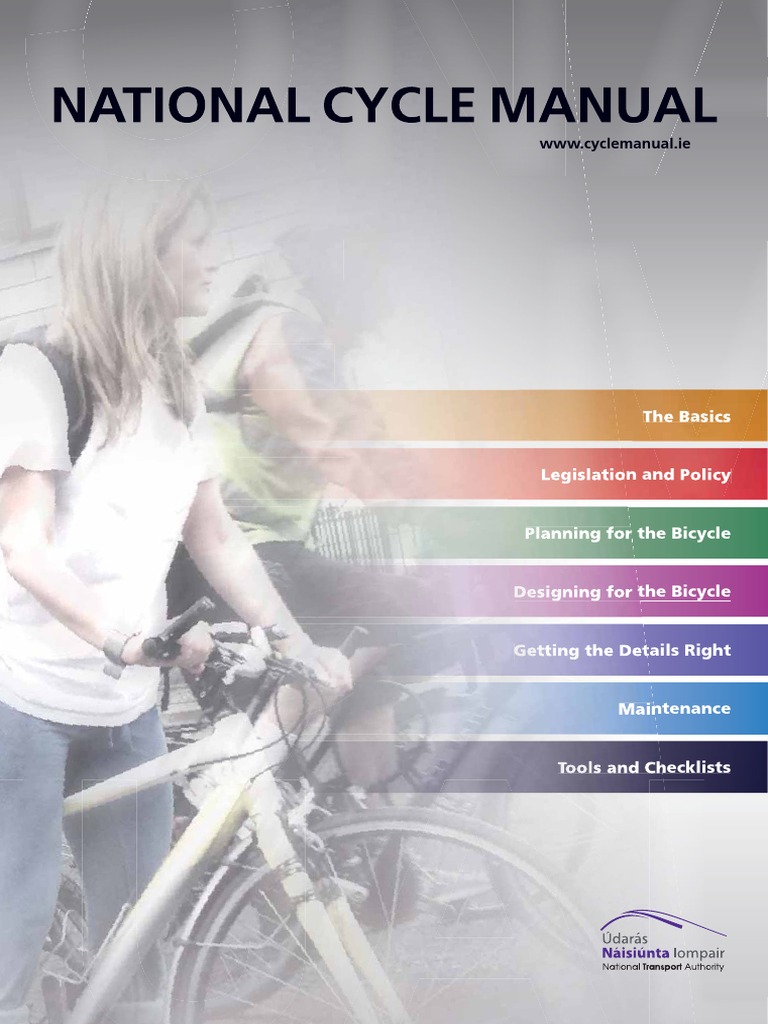 National Cycle Manual 110728 | PDF | Cycling Infrastructure | Trail
