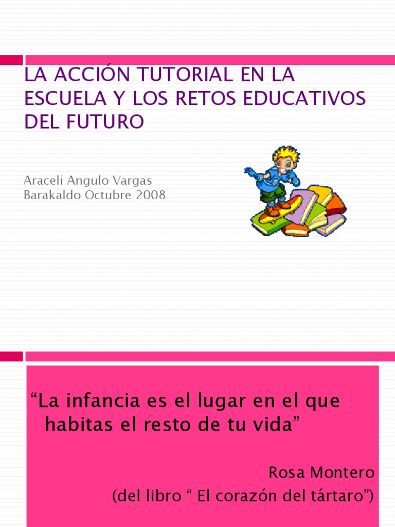 Araceli Angulo Presentacion-Curso de Tutoria | PDF | Maestros ...