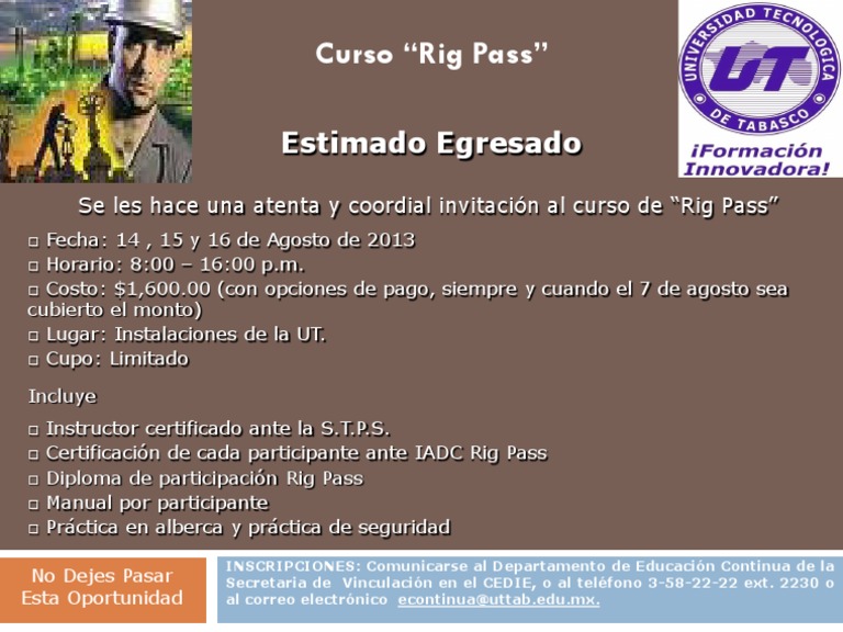 Curso de Rig Pass 13 | PDF