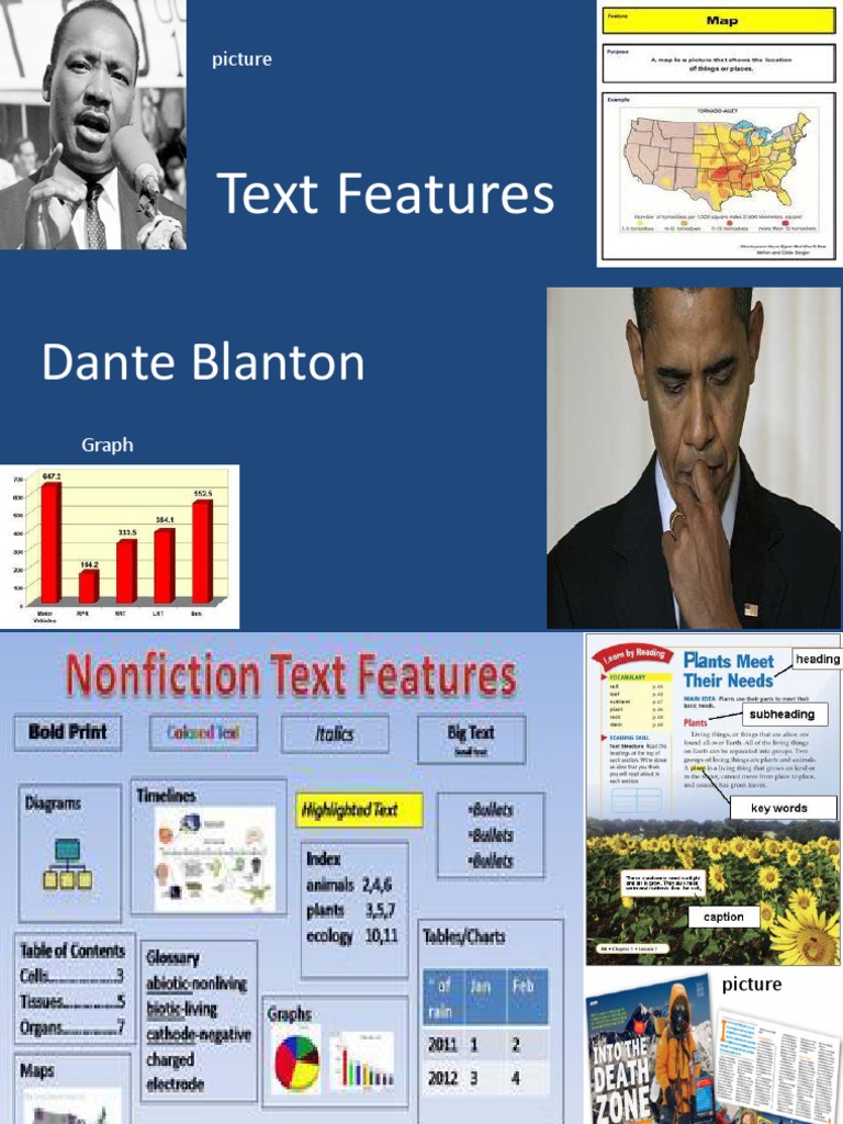 Understanding Text Features in Nonfiction | PDF