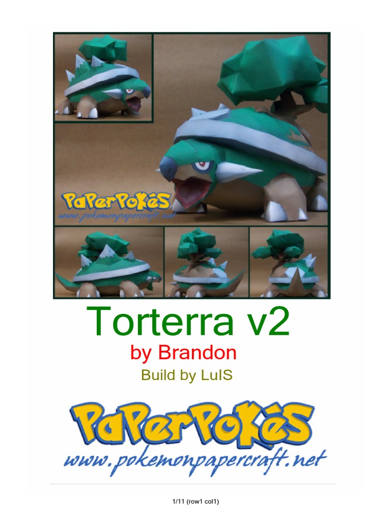 Papercraft Torterra | PDF