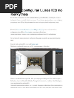 Luzes IES Tutorial | PDF | SketchUp | Programas