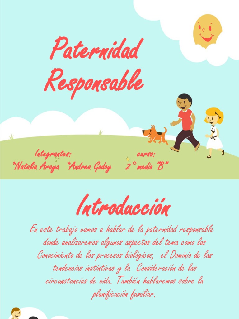 Paternidad Responsable | PDF | Planificación familiar | La sexualidad ...