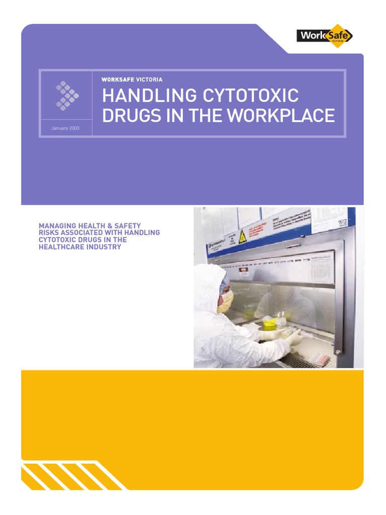 Handling Cytotoxic PDF | PDF | Occupational Safety And Health ...