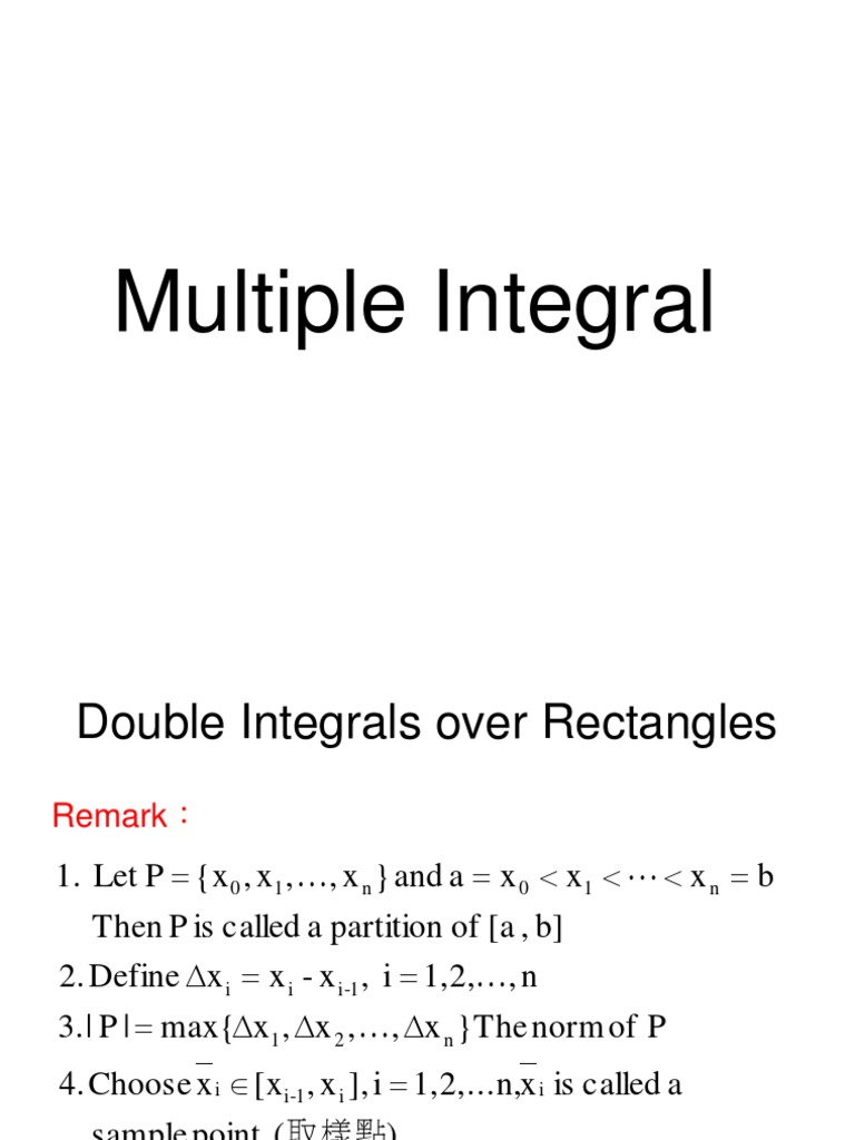 Multiple Integral | PDF | Science & Mathematics | Computers