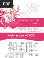 8051 Architecture | PDF | Microcontroller | Electrical Engineering