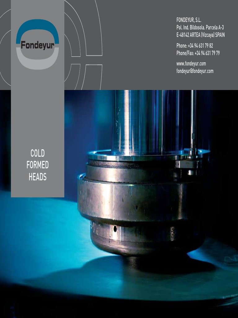 Cold Formed Heads PDF | PDF | Nature