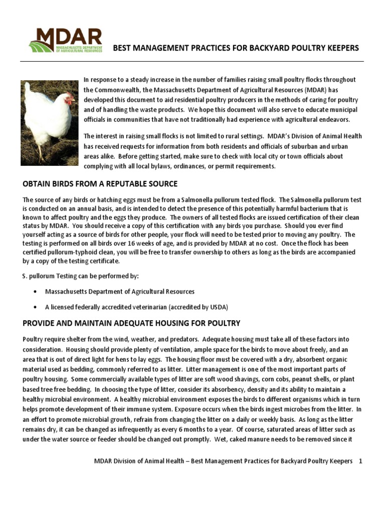 poultry-best-management-practices.pdf | Poultry Farming | Manure